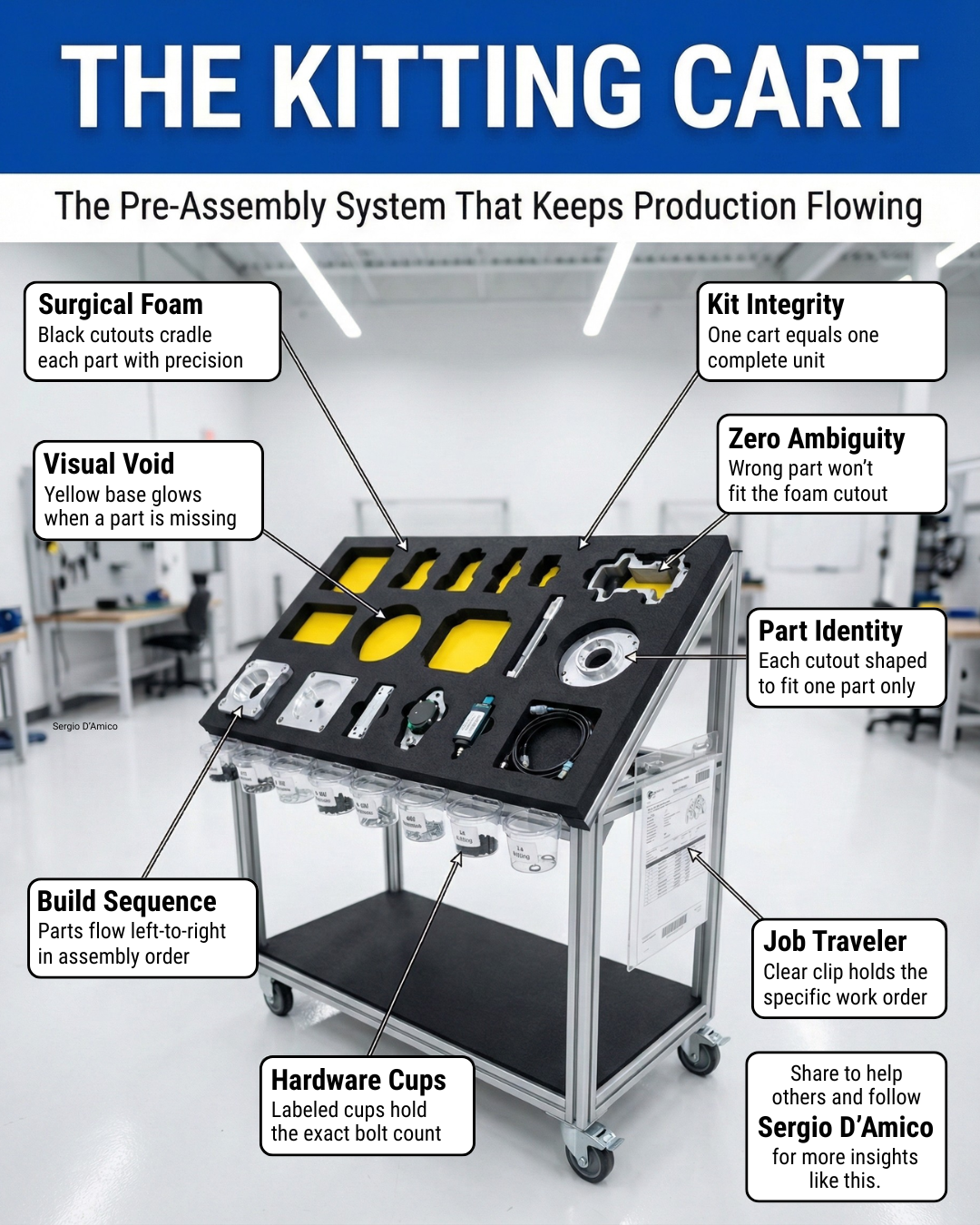 Do not let assembly begin with missing parts. Preparation is what makes ...